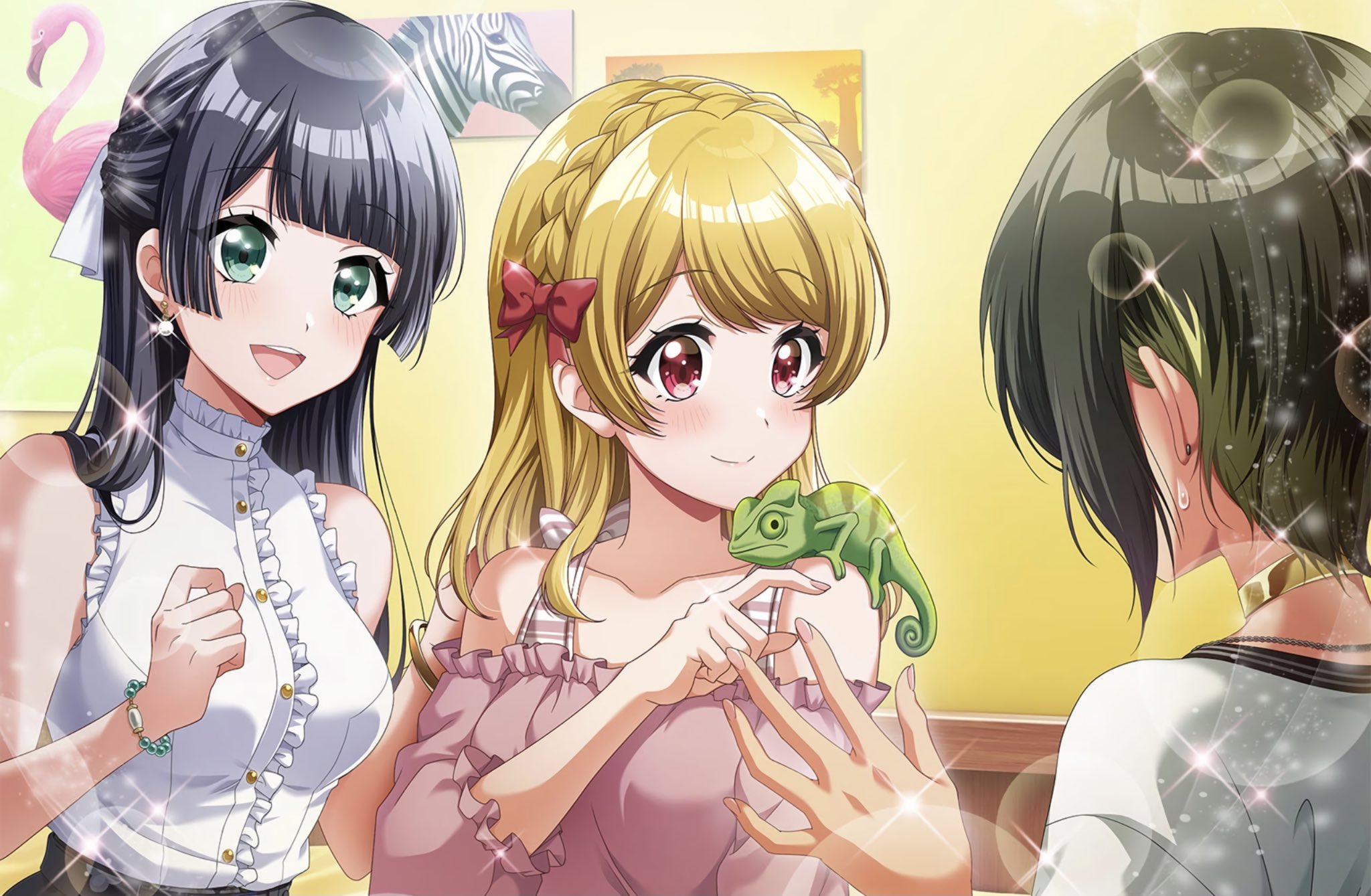 d4dj aimoto rinku akashi maho togetsu rei game cg tagme | #1130821 | yande.re